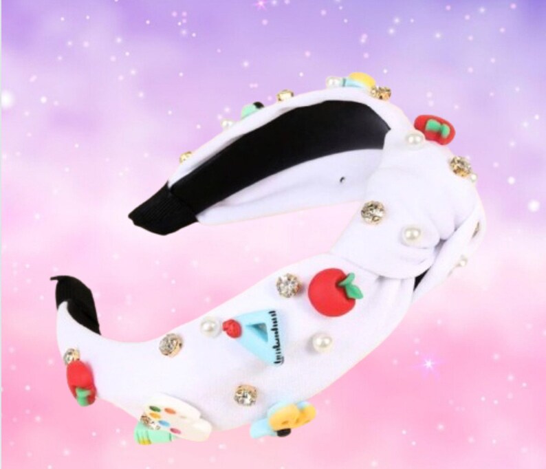 Back to School Headband Headband for Girl School Supplies Headband Hair ...