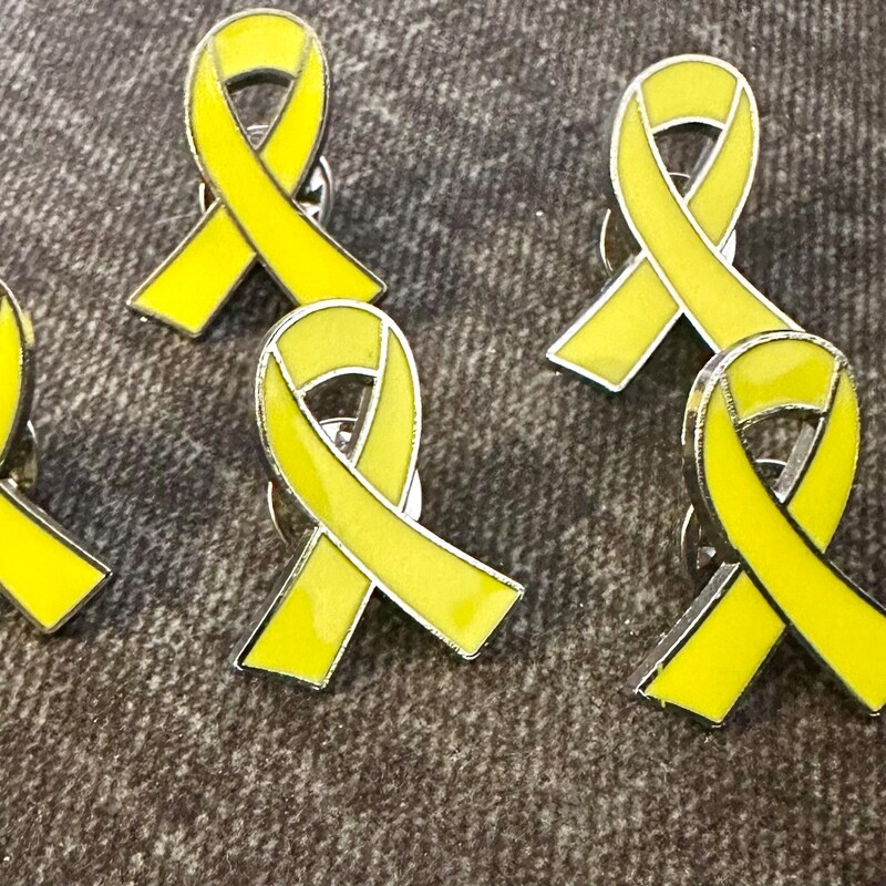 Yellow Hostage Pin - Etsy