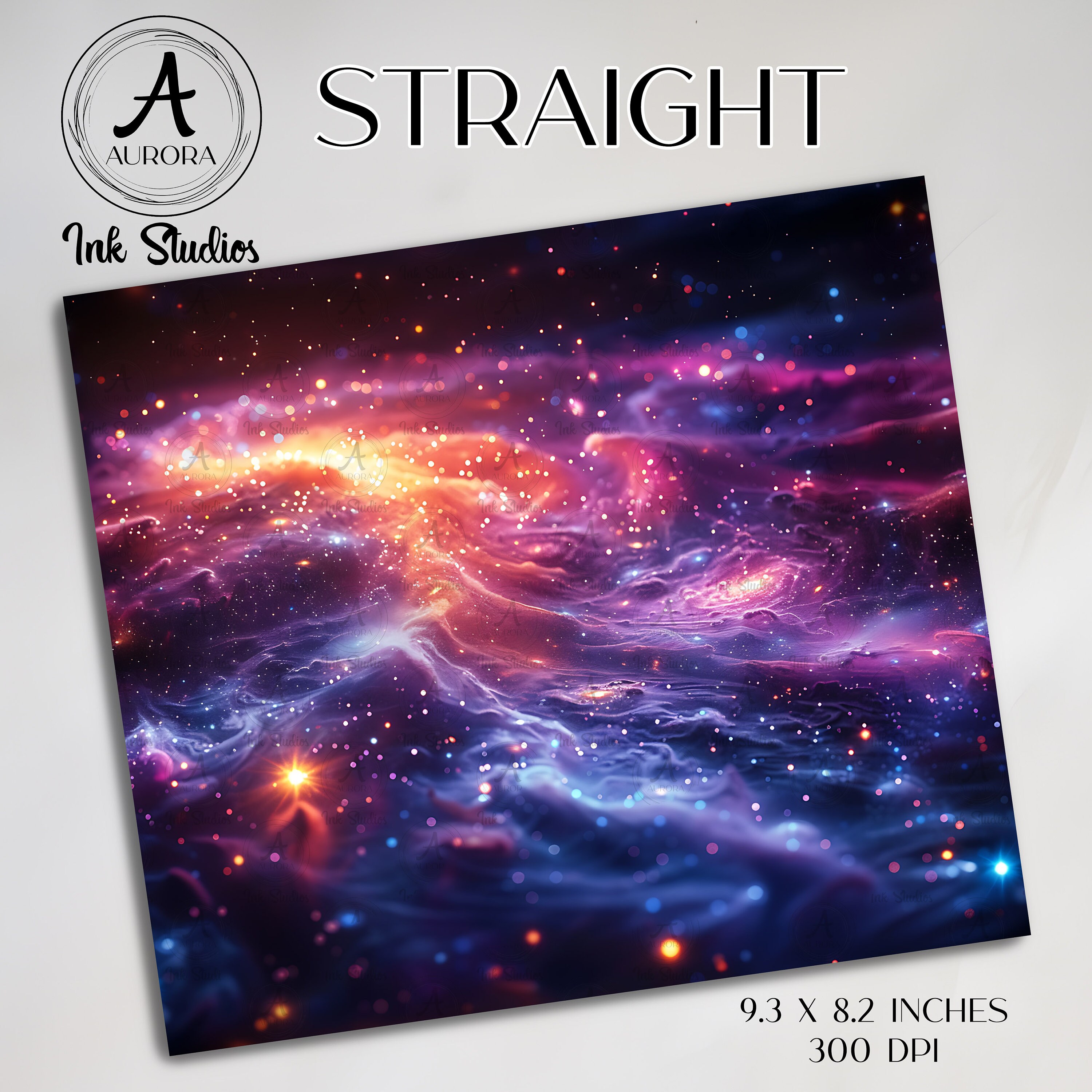 Seamless Galaxy Tumbler Wrap, Cosmic PNG, Stars Wrap, Nebula 20oz ...