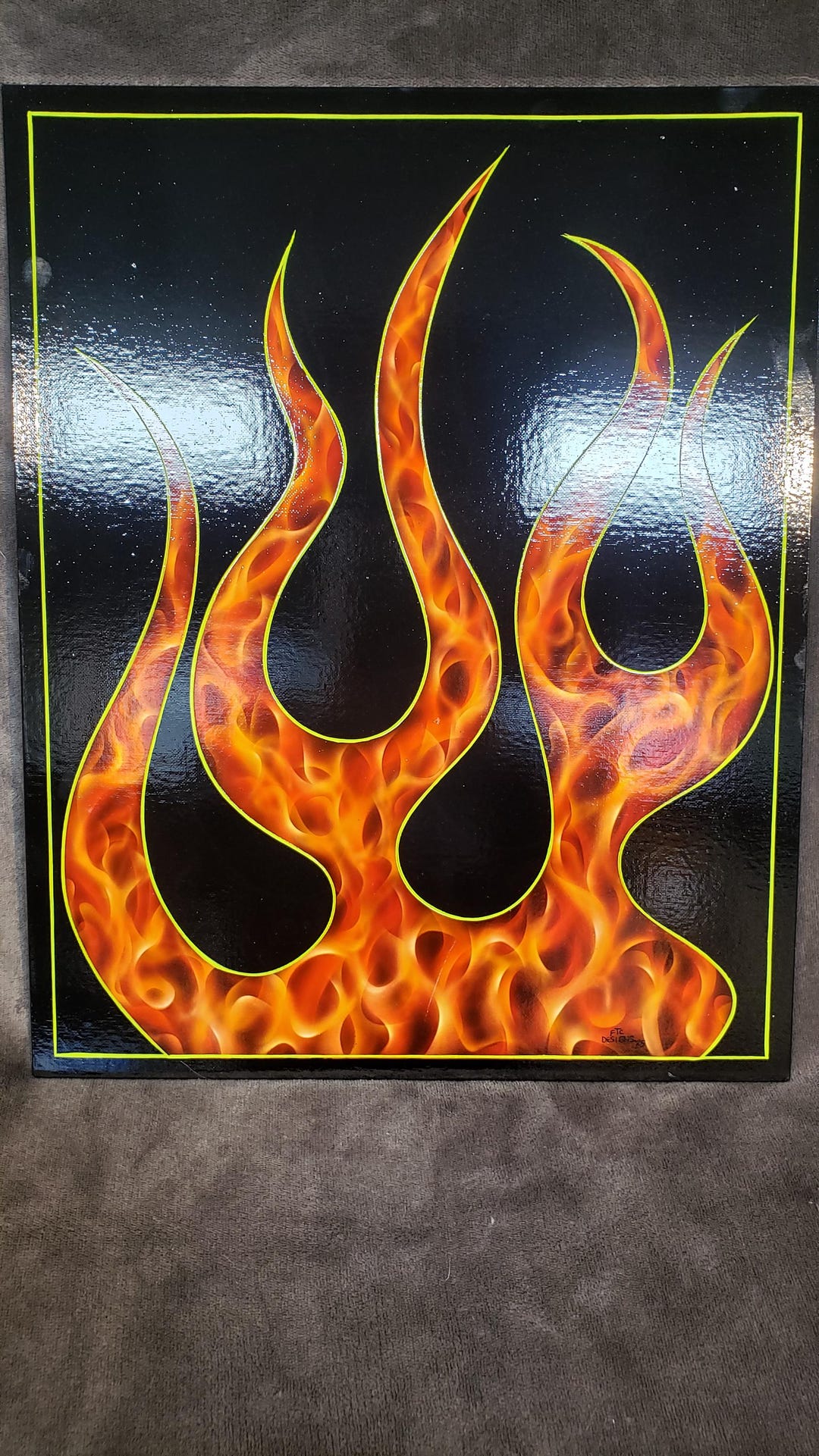 Realfire in Old School Flames Style - Etsy