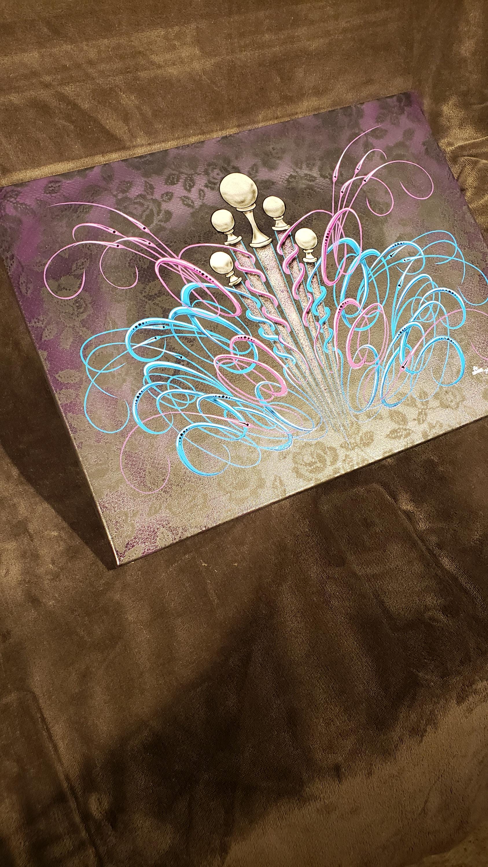 Scroll Artwork on 24x18 Canvas - Etsy