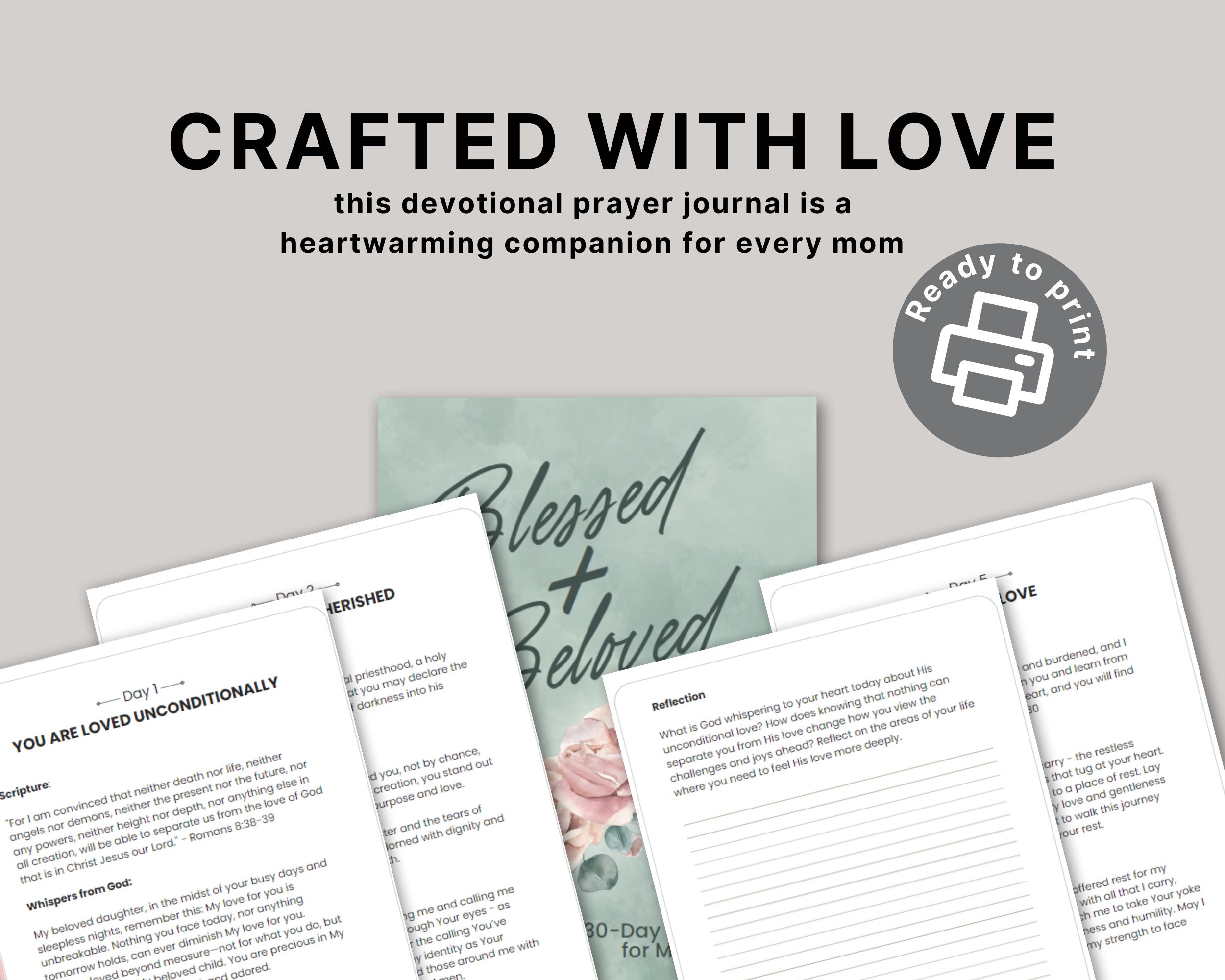 Beloved and Blessed: 30-day Devotional for Mothers | Devotional Journal ...