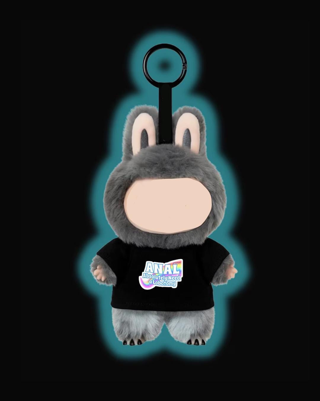 Doll Mini T-shirt – “absolutely Need a Lobotomy” Holographic Tee ...