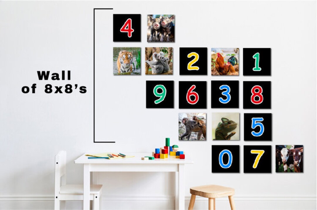 8x8 Custom Photo Wall Tiles-magnetic Photo | Photo Tiles | Personalized ...