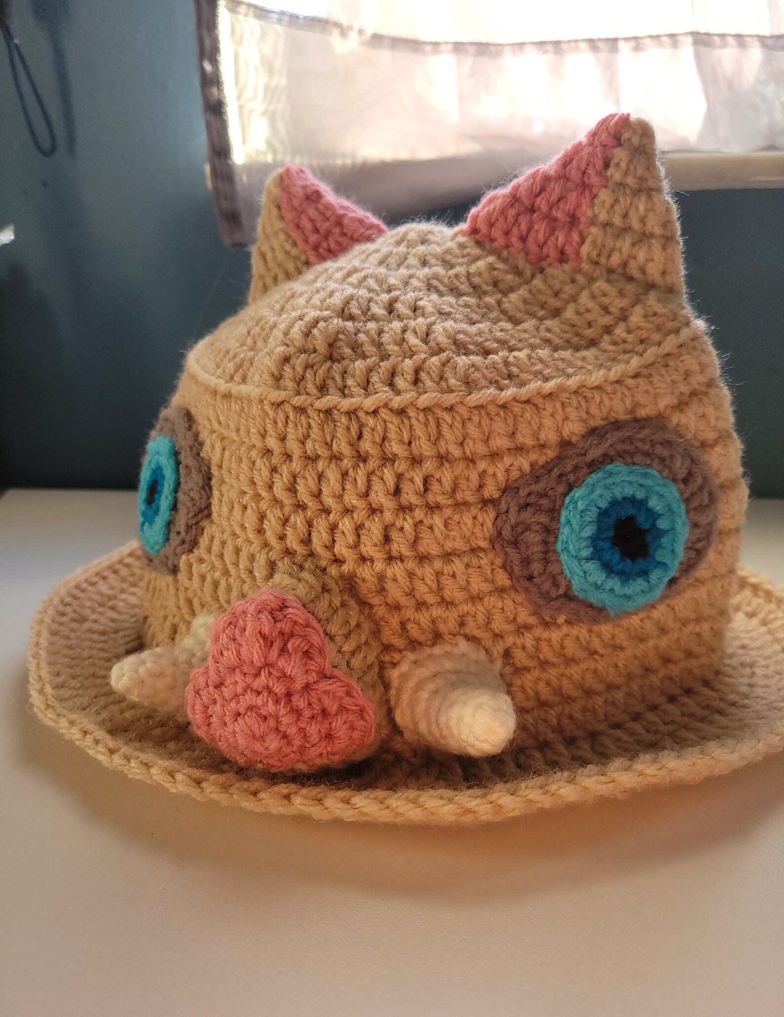 Anime Boar Head Bucket Hat - Etsy