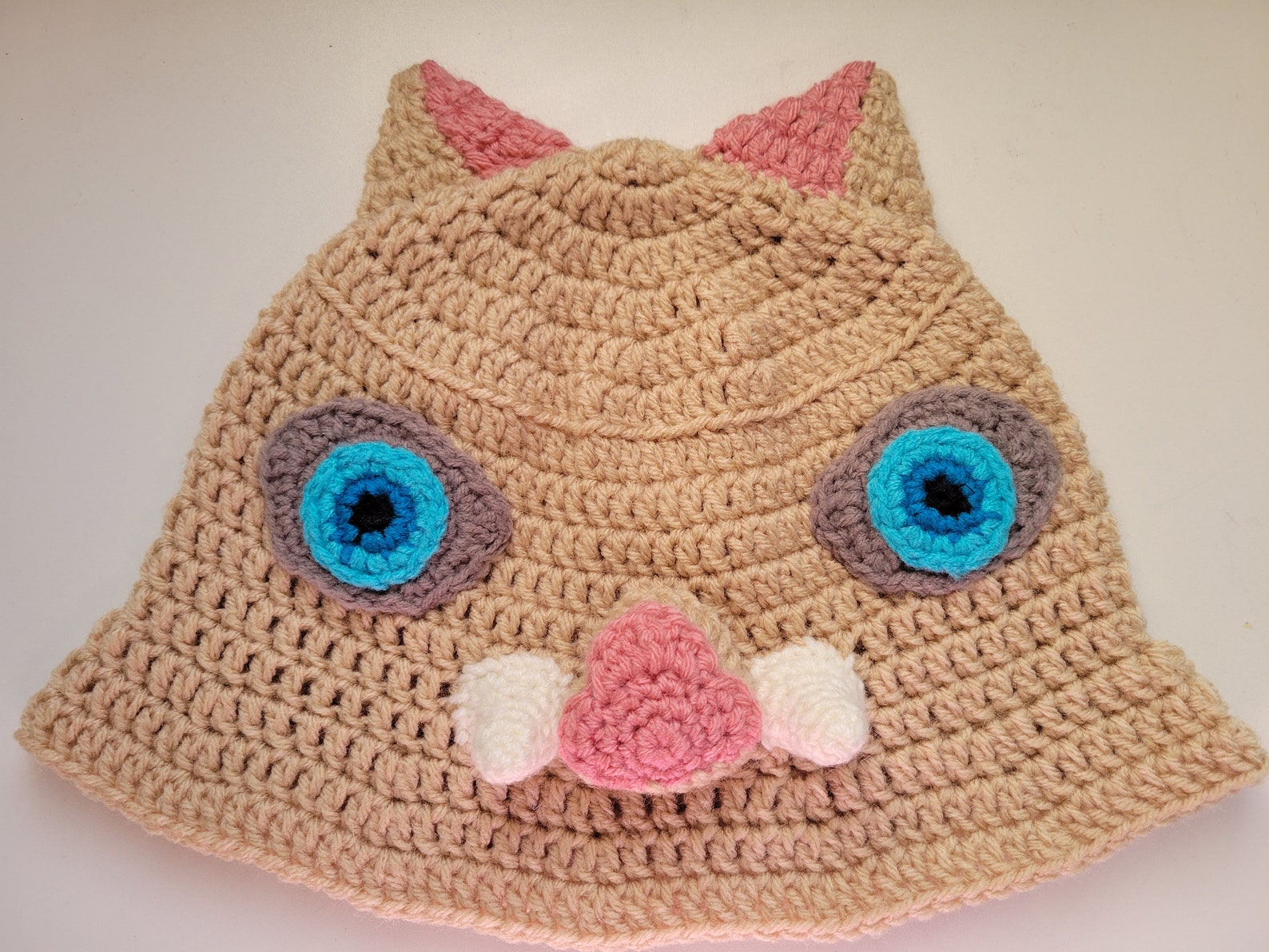 Anime Boar Head Bucket Hat - Etsy