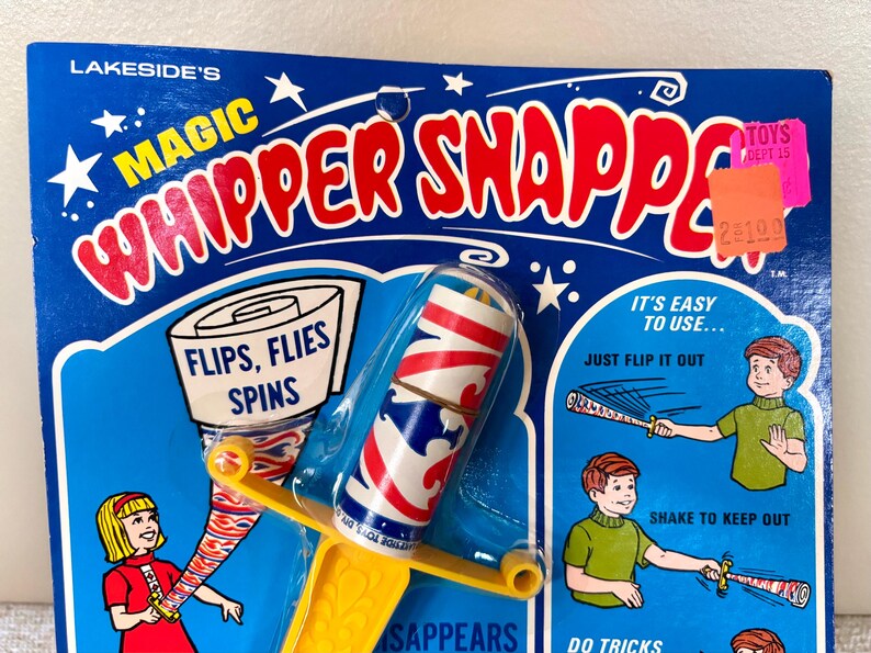1968 Vintage Original “whipper Snapper” Toy- New in Unopened Packaging ...