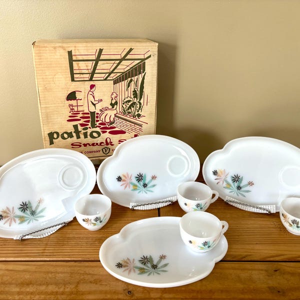 Patio Snack Set - Etsy