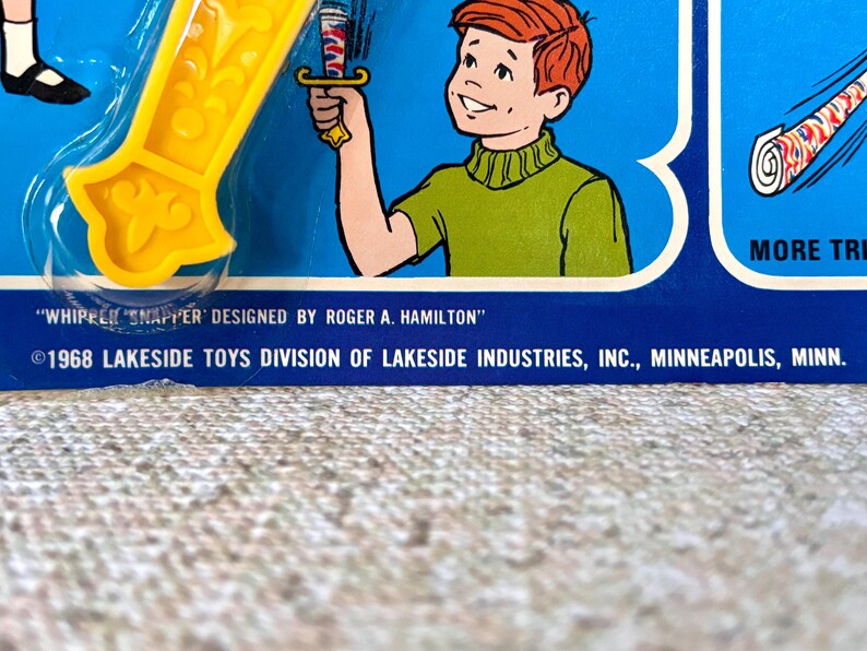 1968 Vintage Original “whipper Snapper” Toy- New in Unopened Packaging ...