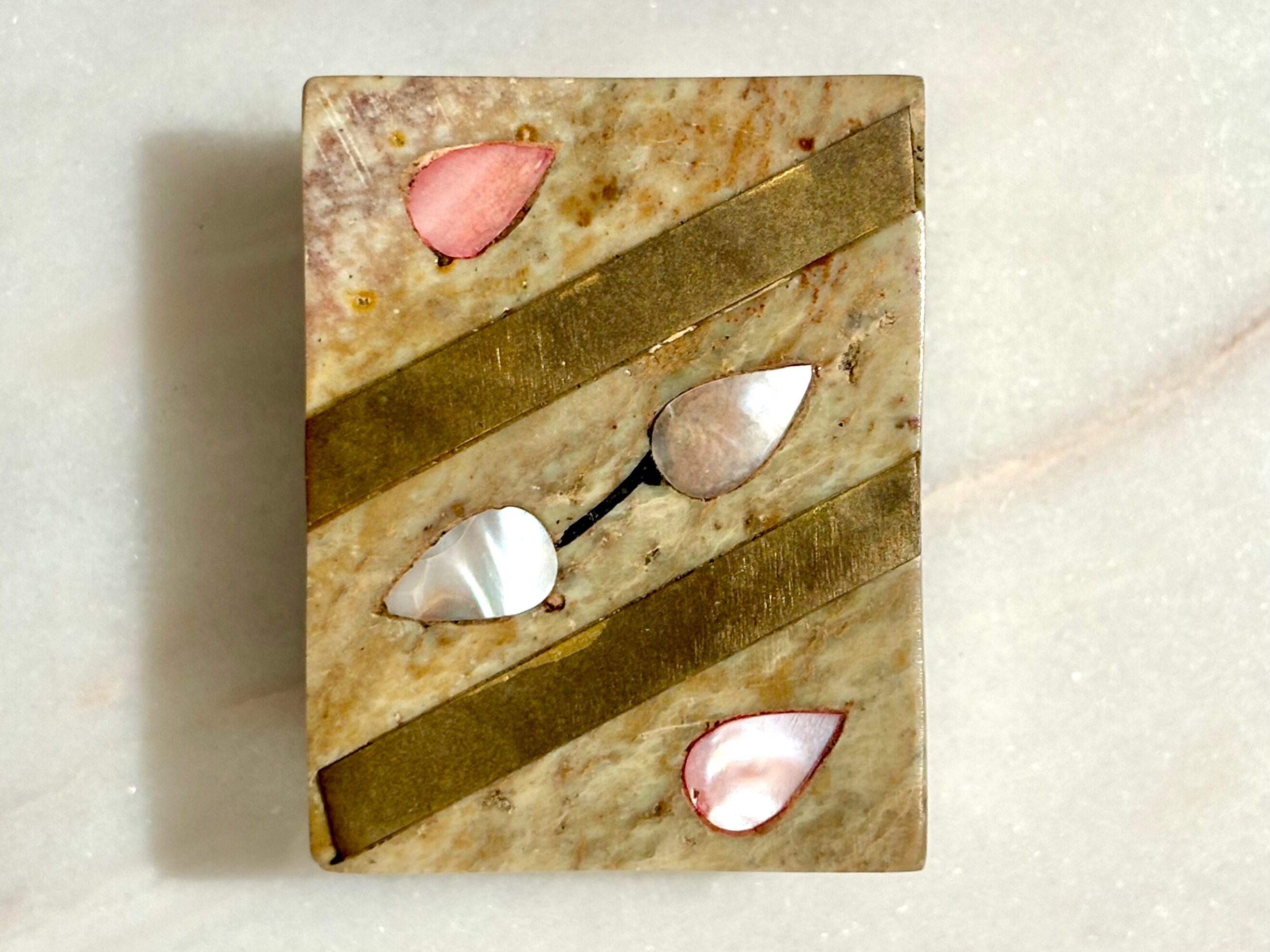 3 Vintage Hand Carved Soapstone Boxes - Etsy