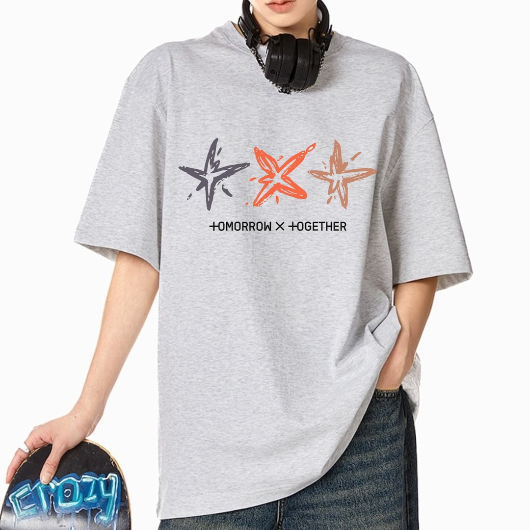TXT Minisode 3: Tomorrow Logo T-shirt Tomorrow Album TXT Merch Kpop ...