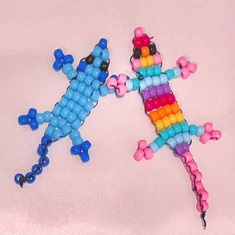 Bead Buddies! Handmade Beadwork Fidget Toy With Optional Keyring ...