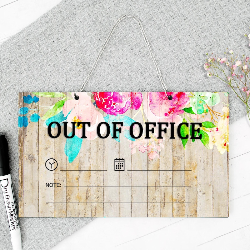In and Out Office Signs - Etsy