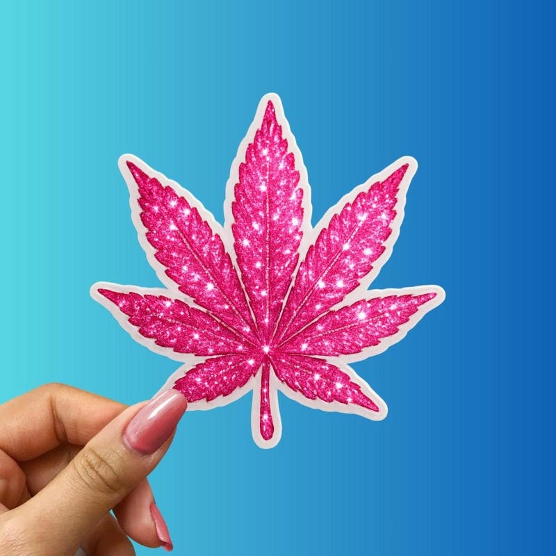 Pot Leaf Stickers - Etsy