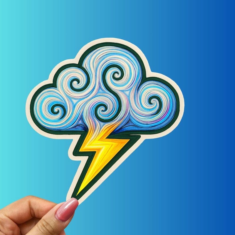 Storm Cloud - Etsy