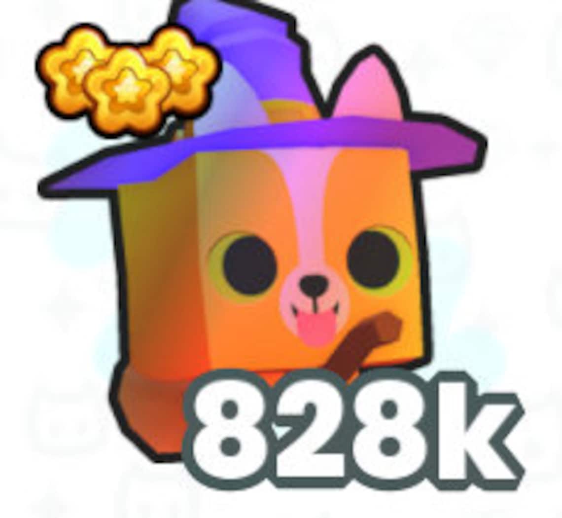 2x Rainbow Broomistick Corgis Pet Sim 99 CHEAP - Etsy