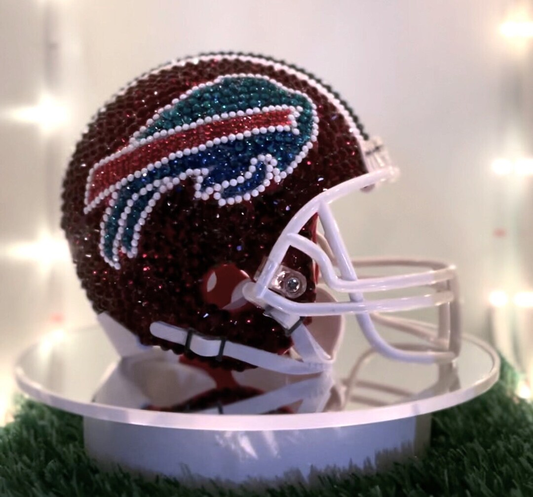 Bling Mini Football Buffalo Bills Helmet - Etsy