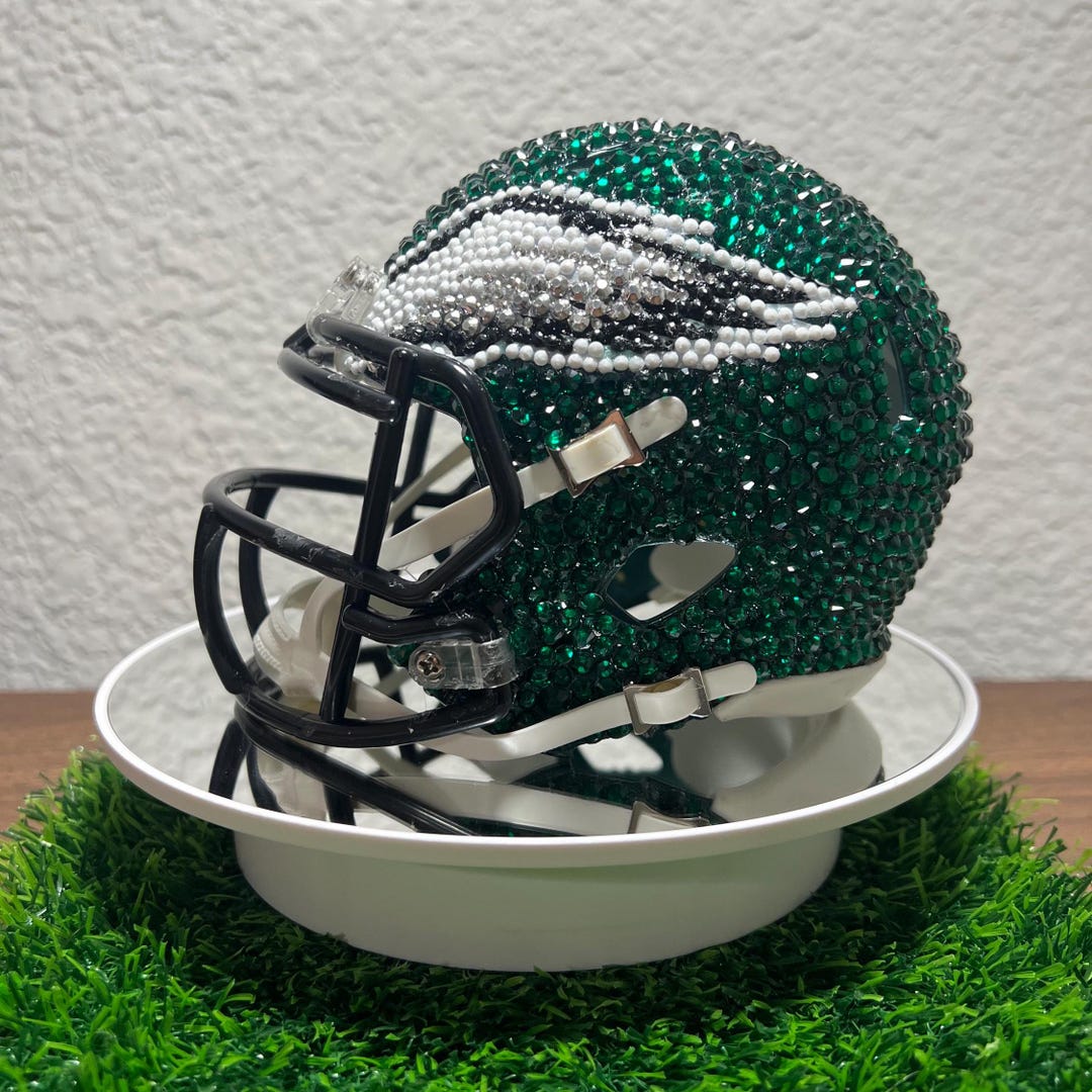 Bling Mini Football Eagles Fan Helmet - Etsy