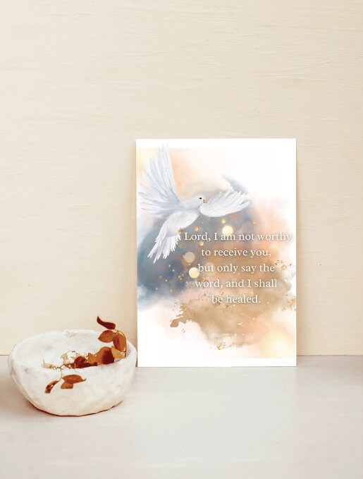 Holy Communion Poster | Instant Download | Wall Art | Blessings ...