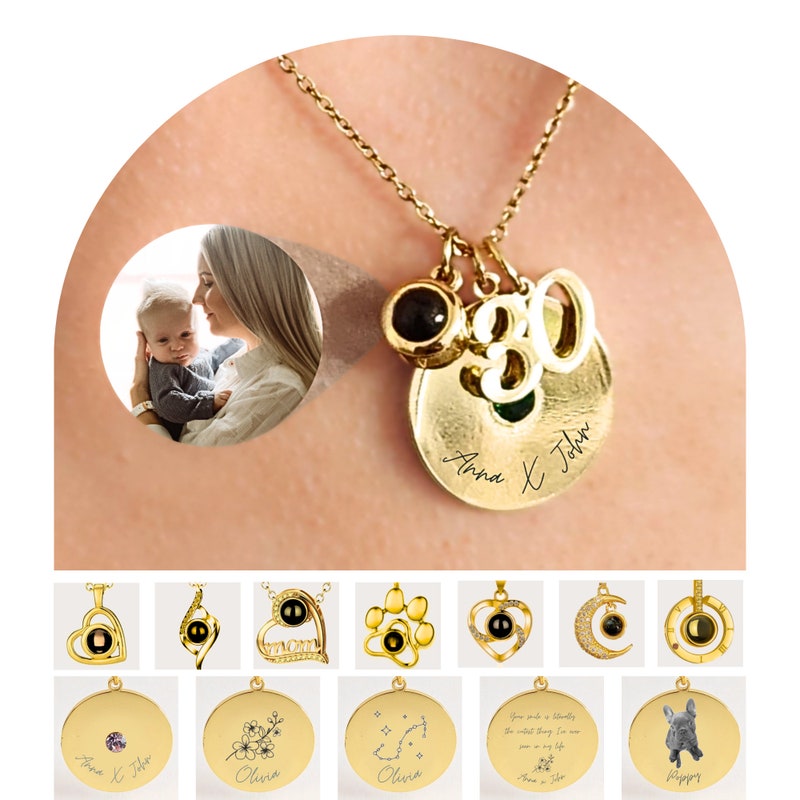 Number Necklace - Etsy