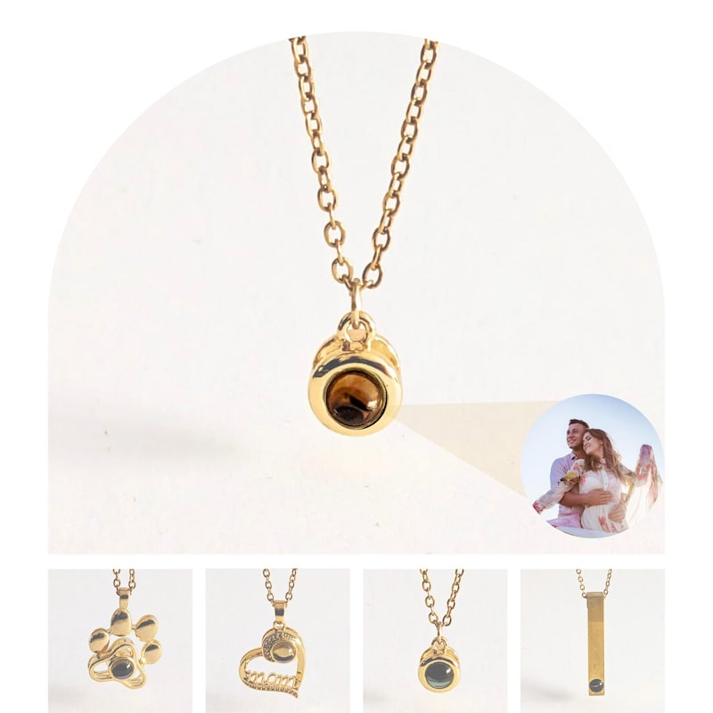 Necklace With Picture Inside - Etsy