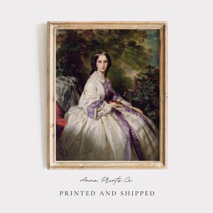 MAILED Giclée Print | Antique Countess Portrait Painting | Victorian ...