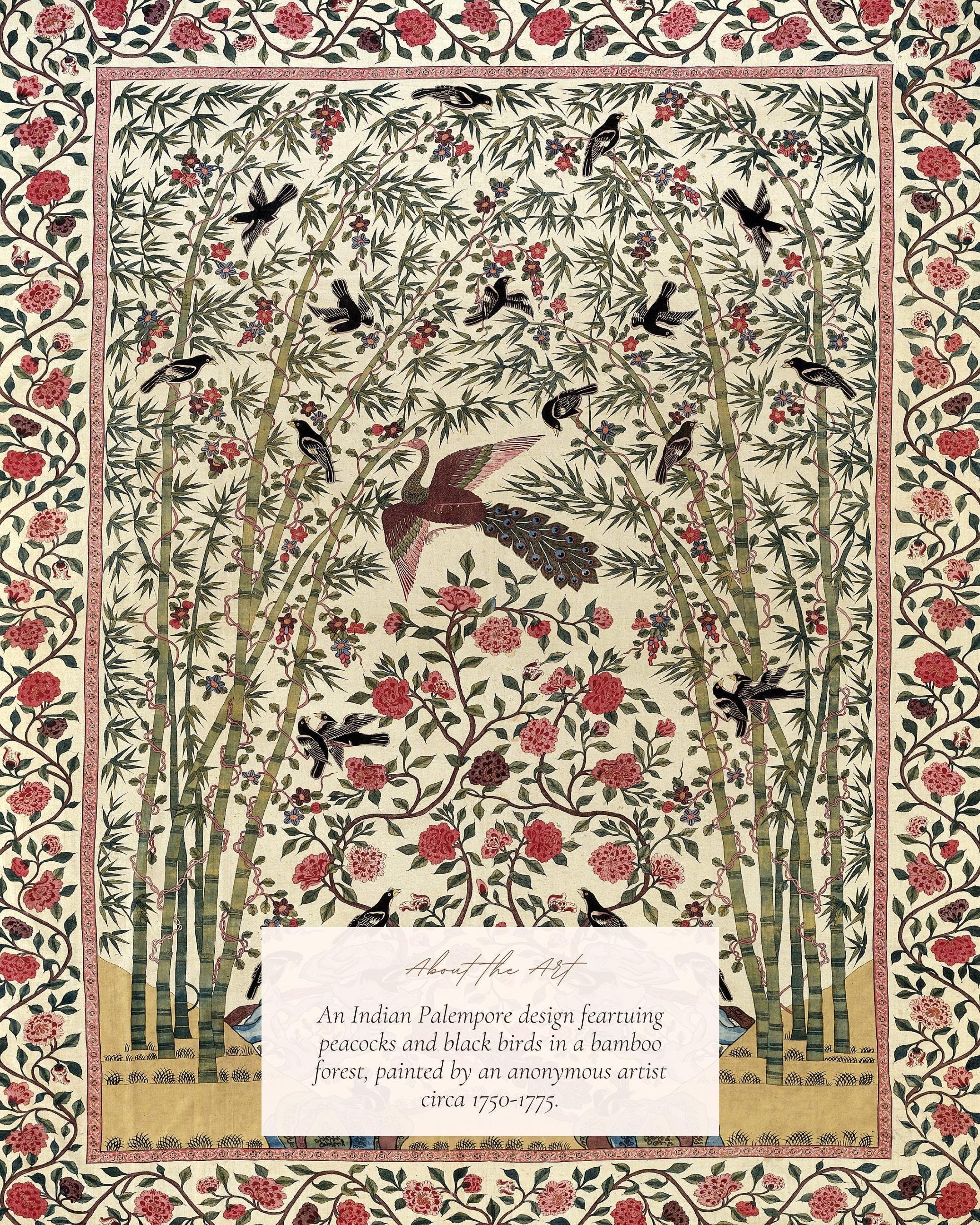 MAILED Giclée Print | Indian Palampore Textile Design Reproduction ...