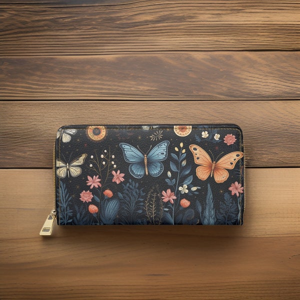 Butterfly Wallet - Etsy