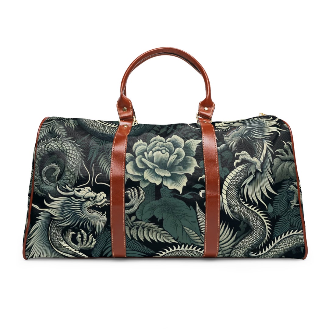 Men's Dragon Bag Chinese Dragon Chinese Dragon Bag - Etsy