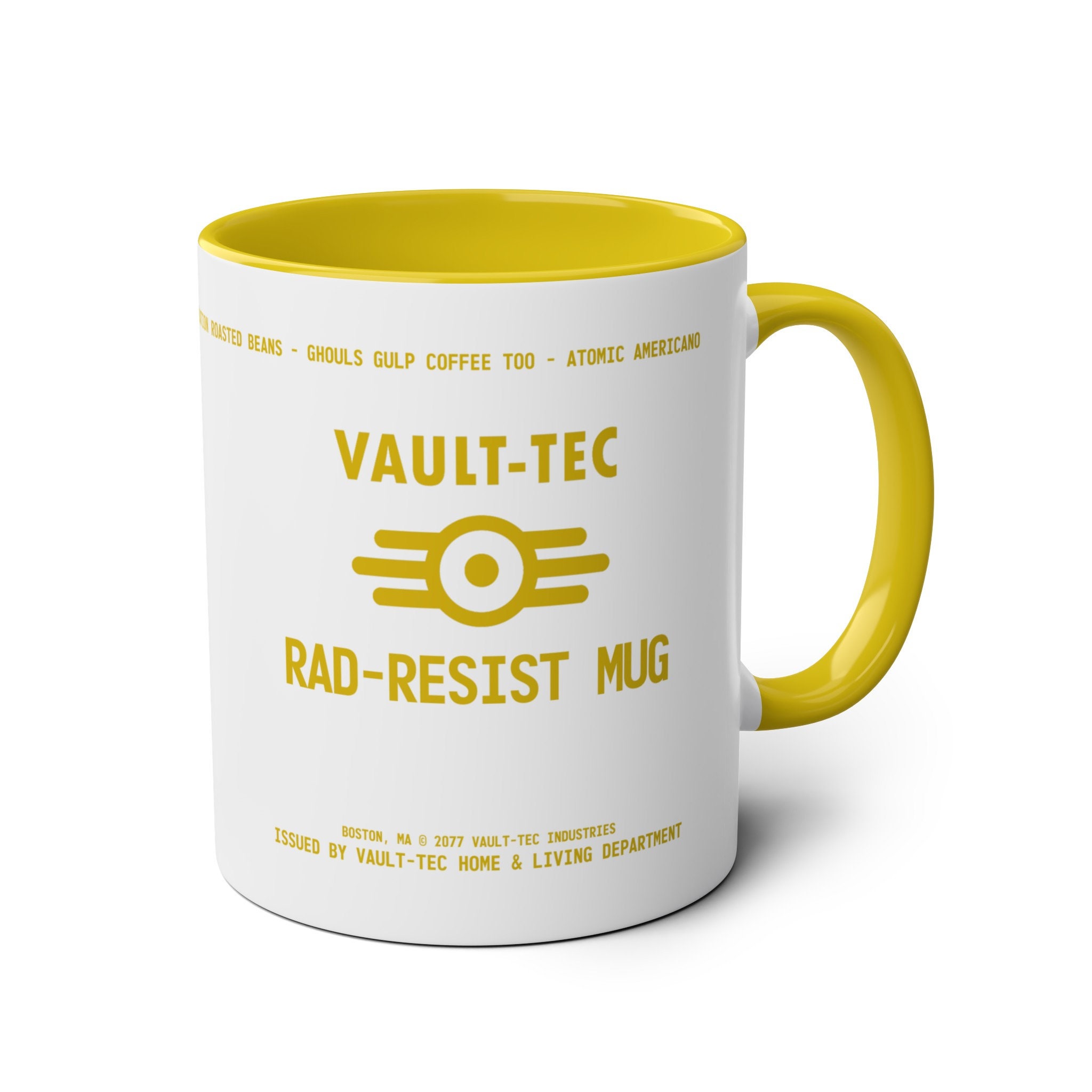 Fallout Vault-tec Rad-resit Coffee Mug 11oz Fallout, Fallout Gift ...