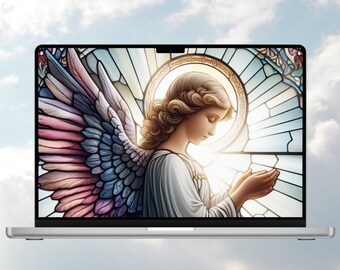 Angel Phone Wallpaper Digital Download Aesthetic Phone Background ...