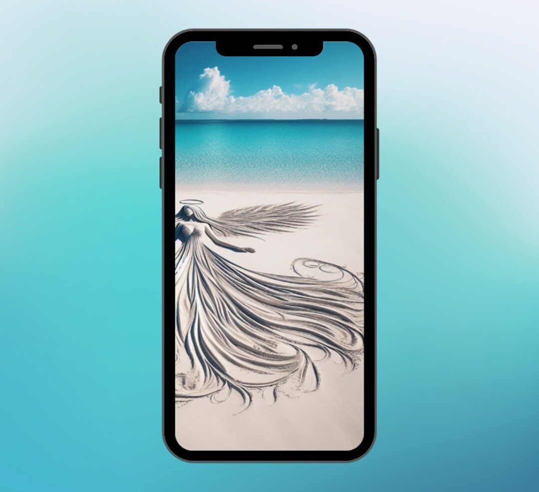 Angel Phone Wallpaper Digital Download Aesthetic Phone Background ...