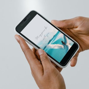 Angel Phone Wallpaper | Digital Download | Aesthetic Phone Background ...