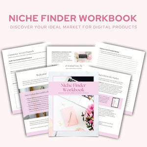 Niche Finder Workbook Find Your Niche Complete Guide for Online Success ...