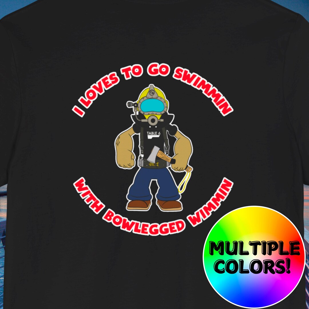 Table 6 Supreme Popeye the Diver Man Unisex Tee | Scuba Diving ...