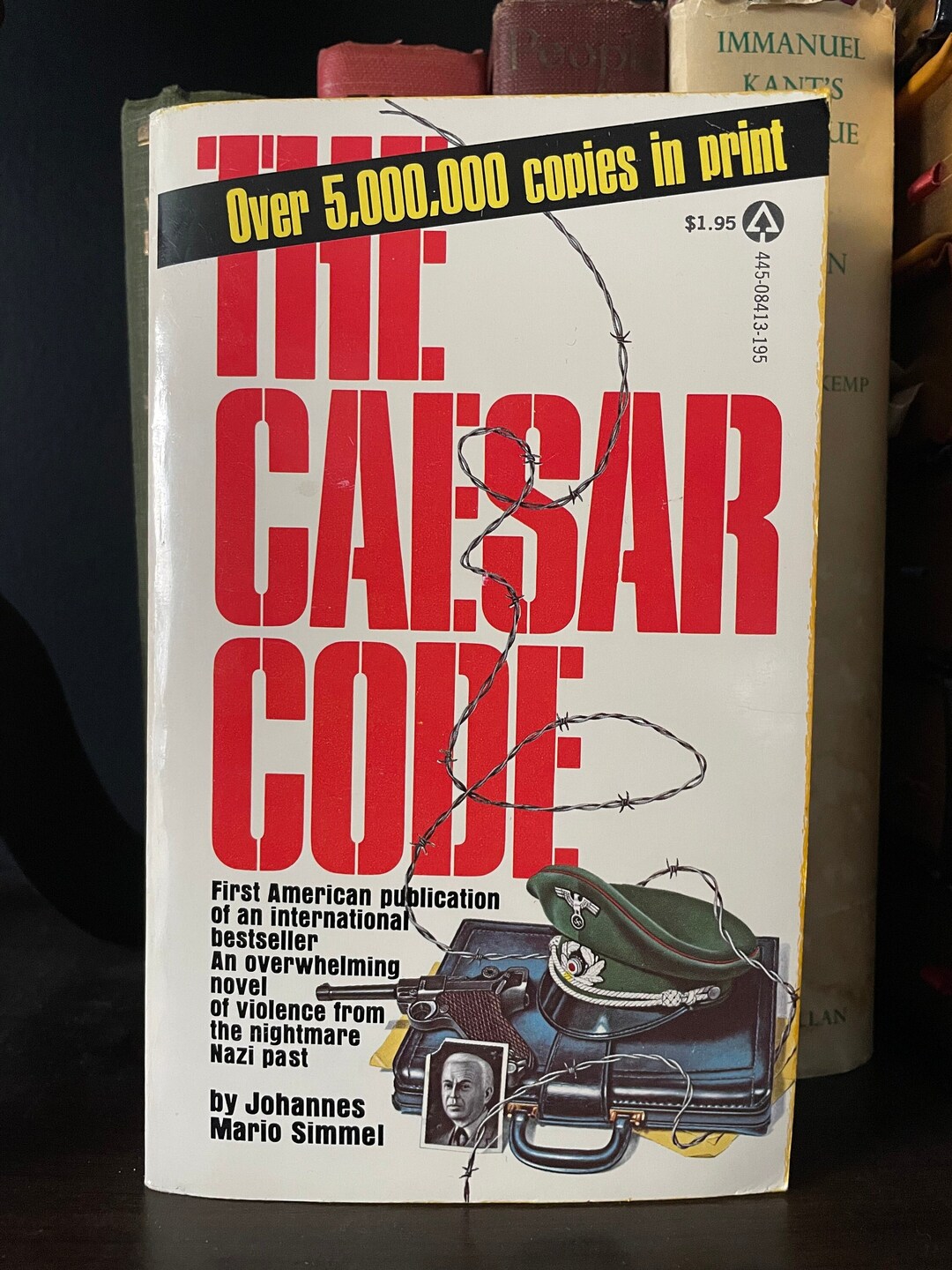 1976 the Caesar Code Johannes Mario Simmel - Etsy