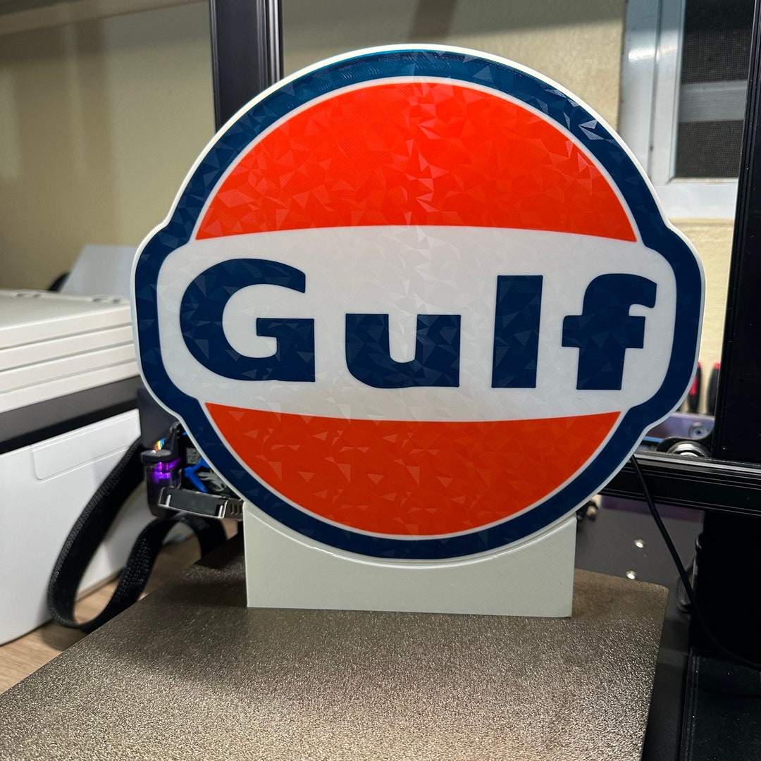Gulf Type Logo Light Box - Etsy