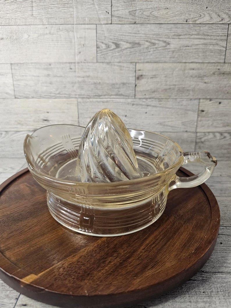 Vintage Hazel Atlas Juicer - Etsy