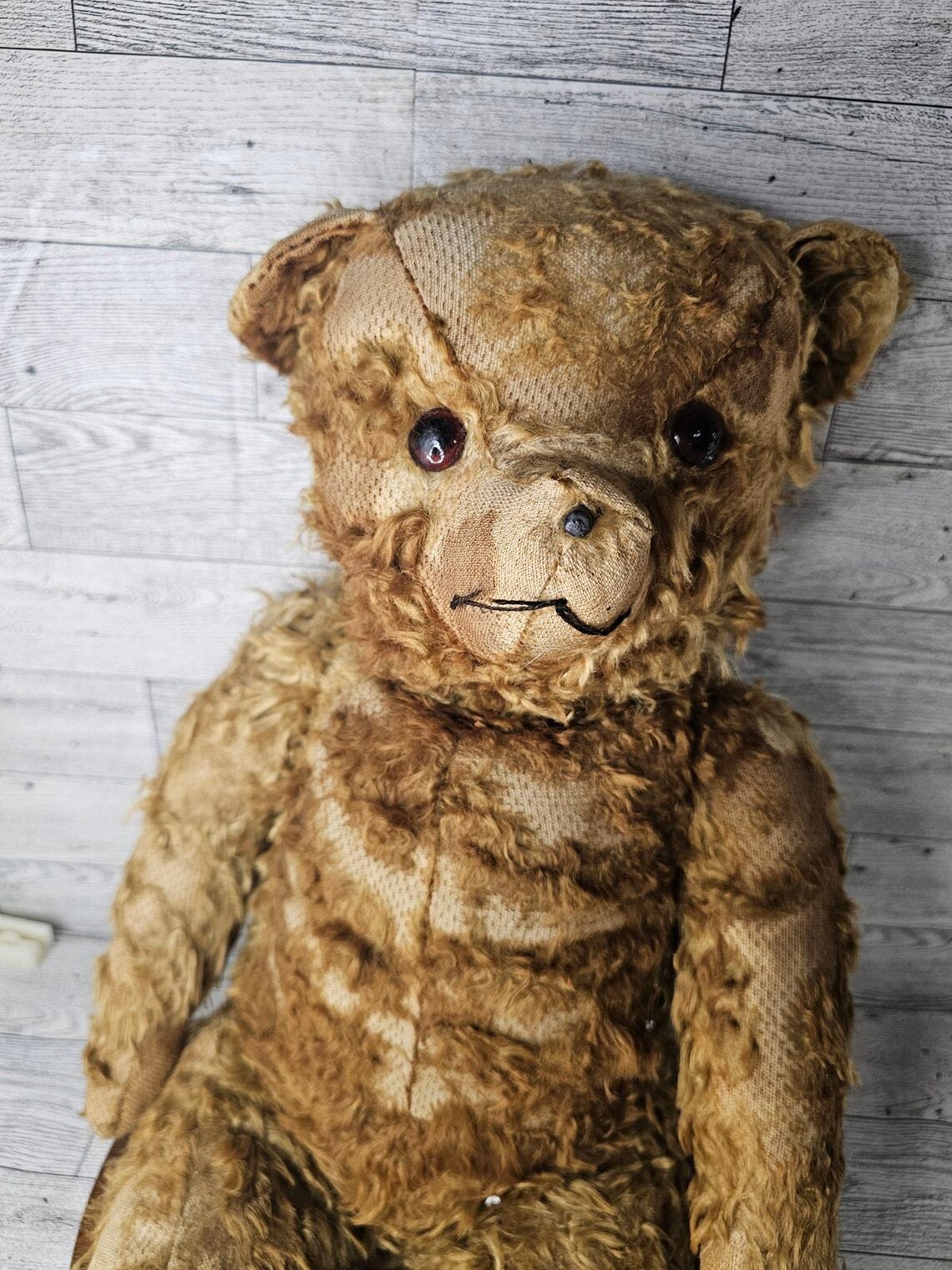 Antique Teddy Bear, Jointed - Etsy