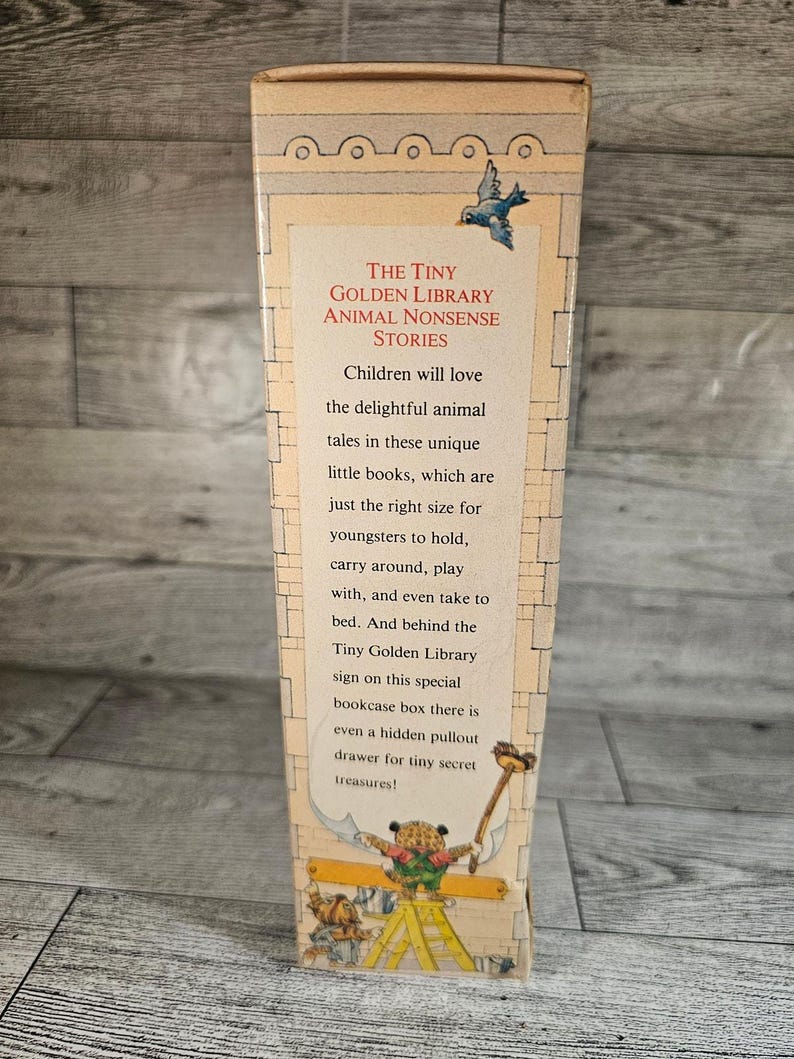 Tiny Golden Library, Vintage Mini Books - Etsy