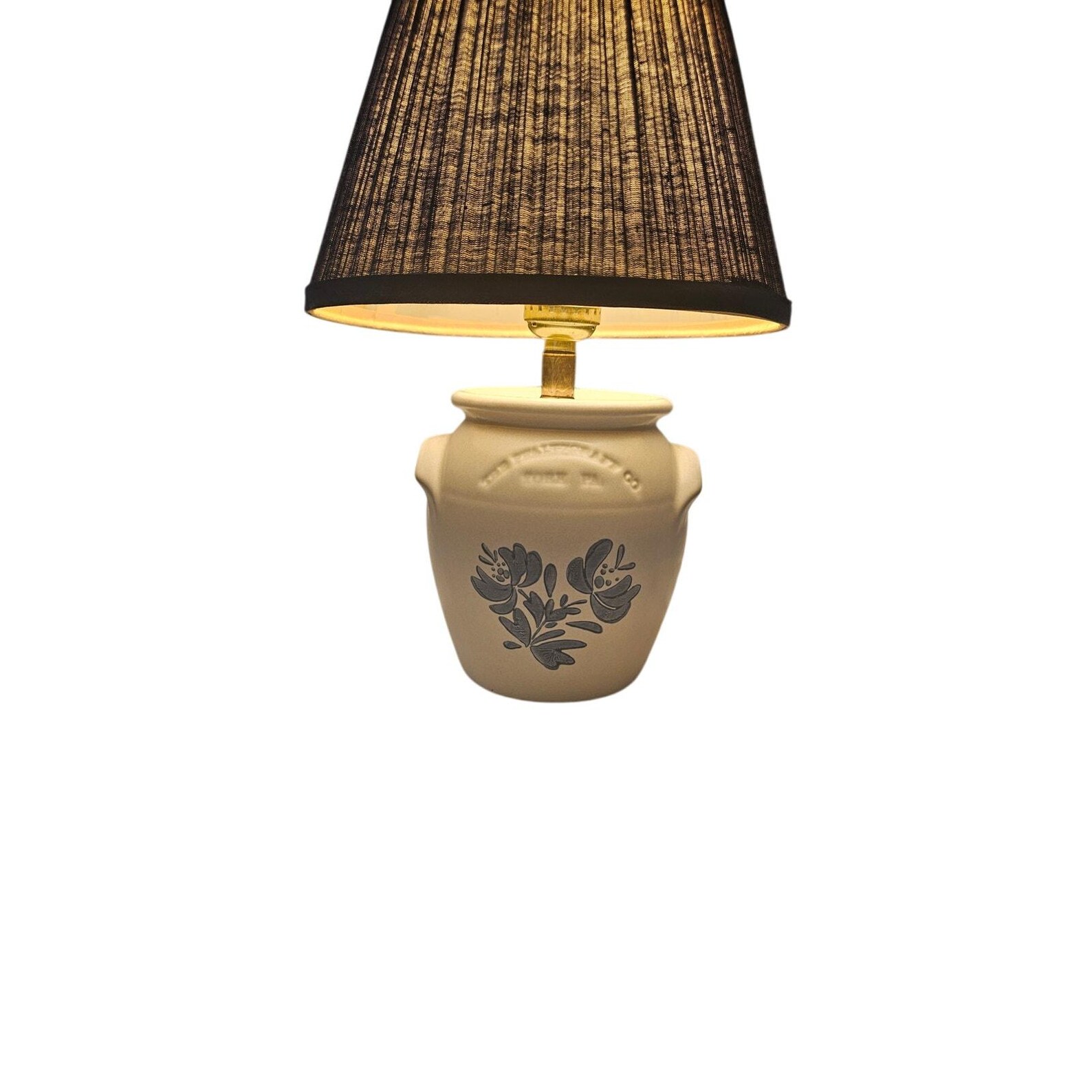 Mini Ceramic Lamp, Pfaltzgraff - Etsy