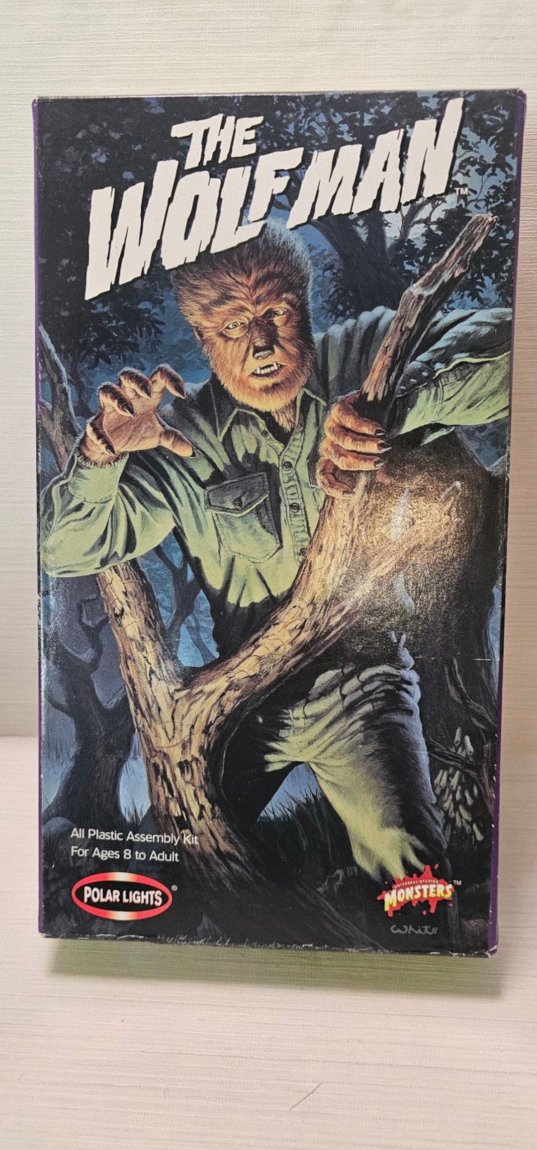 The Wolfman Model Kit, Polar Lights - Etsy