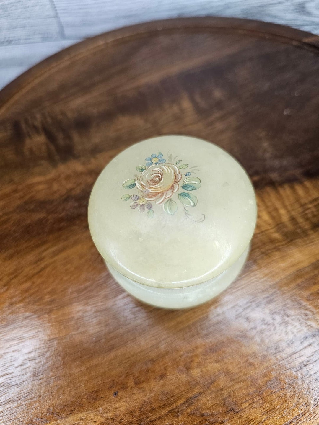 Italian Alabaster Trinket Dish - Etsy