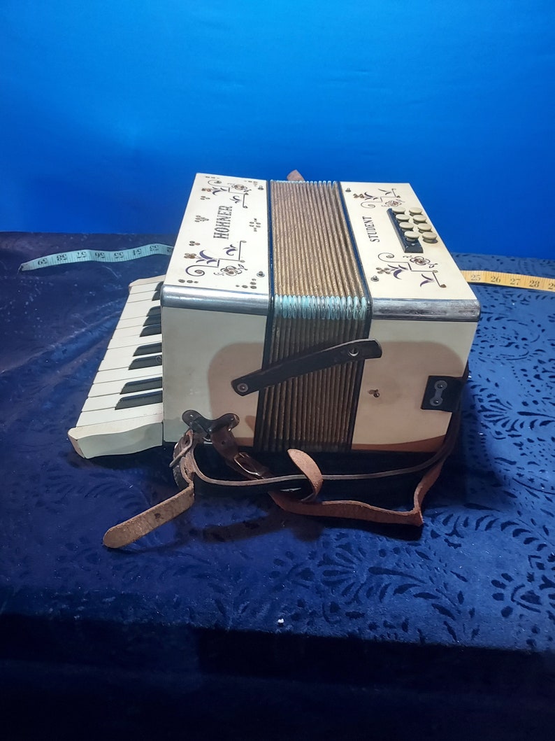 Hohner Student Accordion Made in Germany Steel Reeds W/case - Etsy
