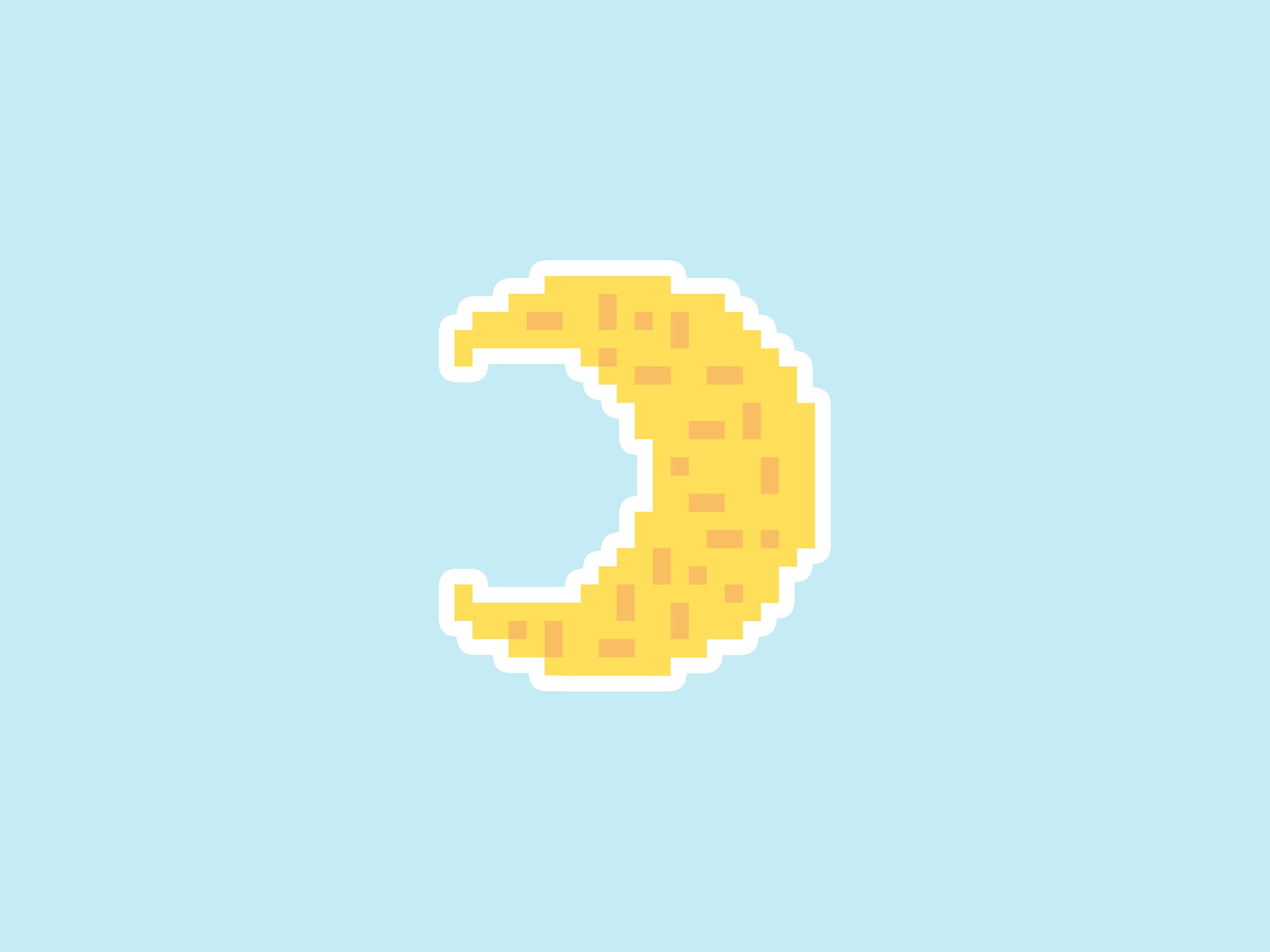 Cutsie Blue Gamer Pixel Art Sticker Printables | PNG Downloadable ...