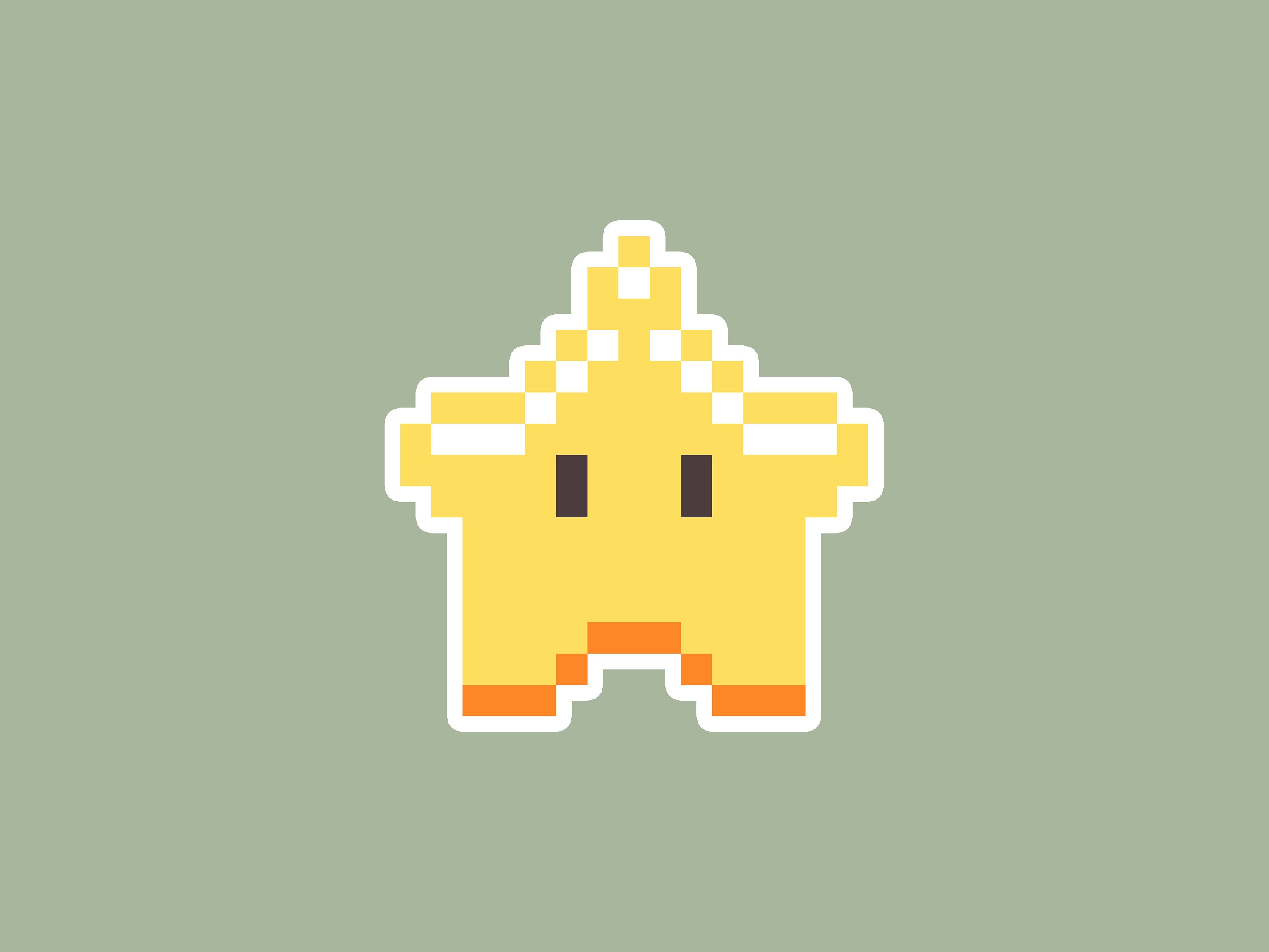 Basic Gamer Pixel Art Sticker Printables | PNG Downloadable Sticker ...