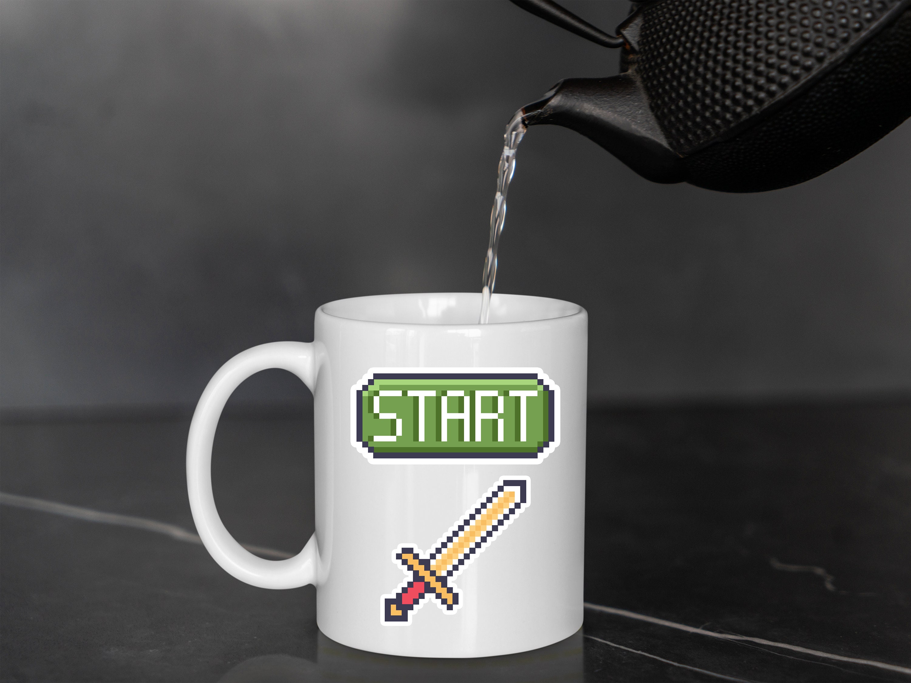 Basic Gamer Pixel Art Sticker Printables PNG Downloadable Sticker ...