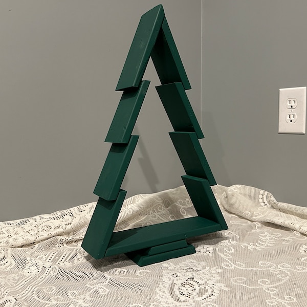 Large Wooden Christmas Tree - Etsy