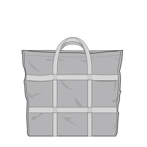 Tote Bag CAD Vector Illustration Pack - With Editable Strokes and Fills ...