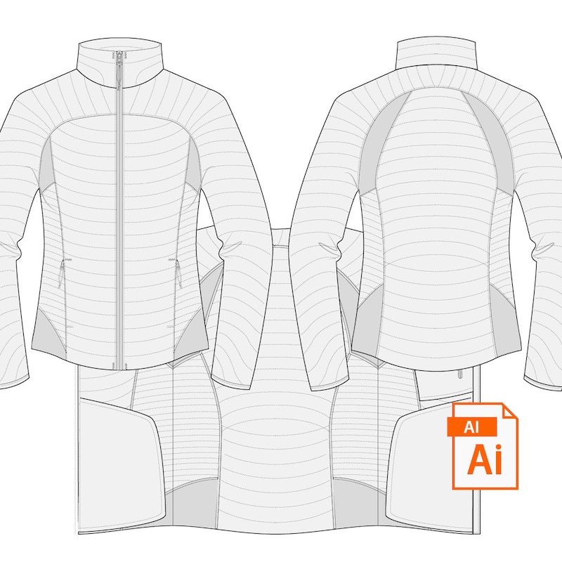 Winter Jacket Tech Wear - Etsy
